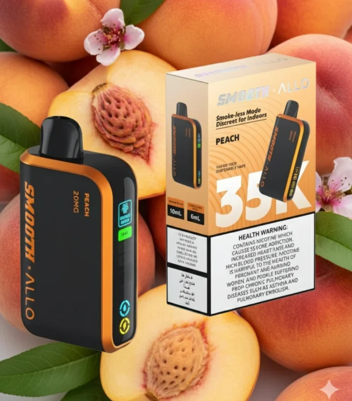 Authentic SMOOTH ALLO 35000 puffs 2% nicotine Vape in Dubai