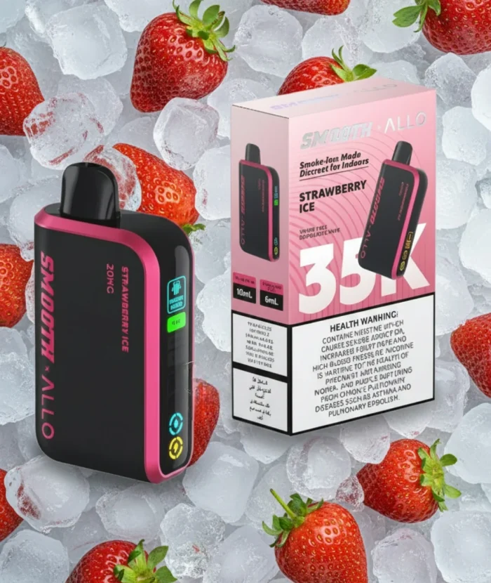 Authentic SMOOTH ALLO 35000 puffs 2% nicotine Vape in Dubai